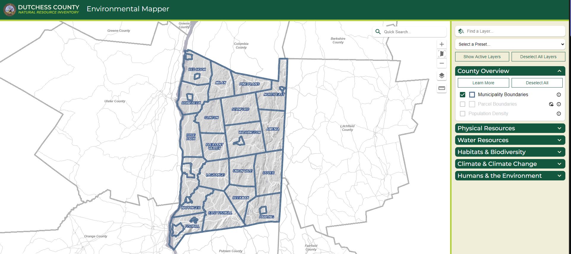 County Overview - Natural Resources Inventory (NRI)
